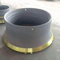 China Acceptable OEM CH430 High Manganese Cone Crusher Wear Parts Mantle and Concave for Ore Mining for sale