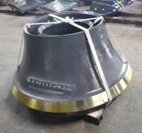 China High Manganese Steel CH440 Cone Crusher Spare Parts Mantle Bowl Liner for Mining for sale