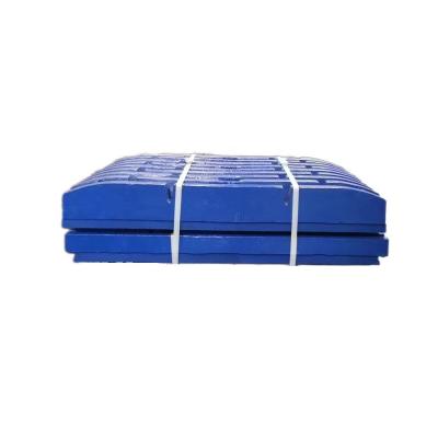 China Jaw Plate Jaw Cusher Tooth Plate Liners in Color Options for EN124 Standard Compliance for sale