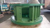 China B7150 VSI Sand Crusher Spare Parts Rotor Tip with Carbide Insert and 500KG Weight for sale