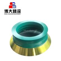 China Superior Durability High Manganese Steel Mantle and Concave for Wear Resistant Crusher for sale