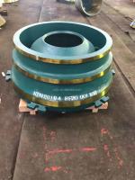 China High Manganese Stone Crusher Cone Crusher Concave Mantle Bowl Liner in Various Colors for sale