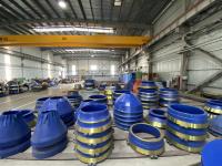 China Global Cone Crusher Parts Suppliers HP100 200 Mantle Concave Bowl Liner Market 578 KG for sale