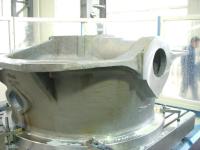 China Forging Machining Lower Frame for GP500S Cone Crusher Used in Ore Mining Process for sale