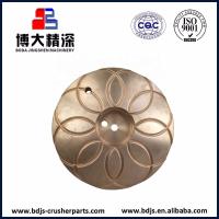 China GP Series Crusher Bronze Parts Thrust Bearing with High Manganese Steel Material for sale