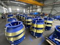 China Stone Cone Crusher Spare Wear Parts Mantle with 799 KG Weight and Casting Process for sale