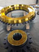 China Carbon Steel Mining Stone Cone Crusher Parts Drive Gear Pair Hot in Sale Original Color for sale