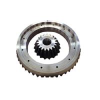 China Customized Surface Treated Drive Gear Pair for Mining Stone Cone Crusher Spare Parts for sale
