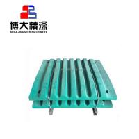 China Energy Mining Stone Cone Crusher Jaw Plate Spare Wear Parts with High Manganese Steel for sale