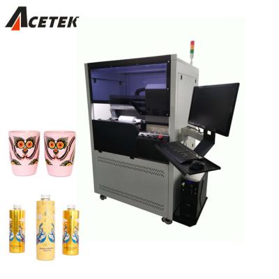 China ISO9001 1440dpi Rotary Uv Printer For Aluminum Bottle Cans for sale