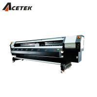 China Konica 512 30pl Digital Solvent Printer , Outdoor Vinyl Banner Printing Machine for sale
