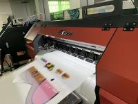 China Pigment ink Dtf Pet Film Printer with 2Pcs DX6/4720/i3200 print head for sale