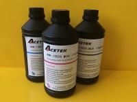 China Acetek UV Printer Ink 1000ML/Bottle For Epson Dx5/Xp600/Dx7/Dx8 Head for sale