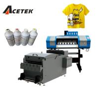 China Powder Shaking Dtf Film Printer Textile Ink With 4 I3200 Print Head for sale
