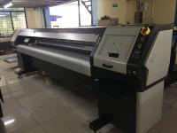 China 240sqm/H Used Konica Solvent Printer , 3.2m Solvent Wide Format Printers for sale
