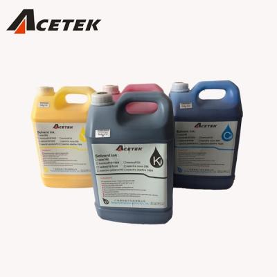 China C M Y K LC LM Solvent Based Ink 5L Plastic Bottle For Konica KM512i head for sale