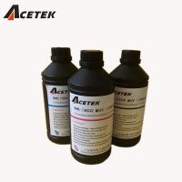 China Ricoh Soft Hard UV Printer Ink , Epson Konica  Cmyk Screen Printing Ink for sale