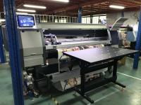 China 1800mm UV Hybrid Printer , 6 Feet UV Glass Printing Machine for sale