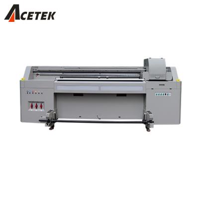 China Ricoh Gen5 Gen6 Head UV Hybrid Printer , 2.5m Foam Board Printer for sale