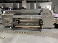 China Industrial Piezoelectric Inkjet UV Led Flatbed Printer 6 Feet 1.8m for sale