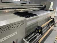China 2.5m UV Inkjet Flatbed Printer 4 Colors For Rigid And Soft Material for sale