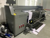 China CMYK Varnish UV Hybrid Printer Roll To Roll With 4pcs Epson I3200 Head for sale