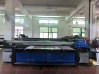 China 3.2m UV Textile Printer , Hybrid Printing Machine 4/8pcs Head for sale