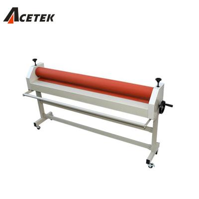 China 1.6m Hot Cold Laminating Machine , wide format Manual Cold Laminator for sale