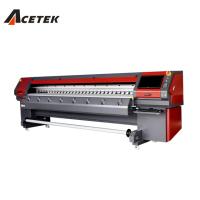 China 10 Feet Large Format Solvent Printer Konica 1024i-30pl Flex Banner Solvent Printing Machine for sale