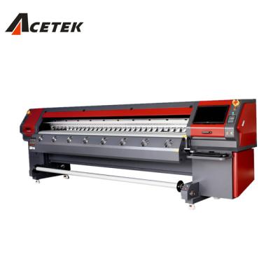 China 10 Feet Large Format Solvent Printer Konica 1024i-30pl Flex Banner Solvent Printing Machine for sale