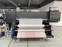 China 300sqm/H 8pcs I3200 Head Sublimation Paper Printing Machine CMYK Color for sale