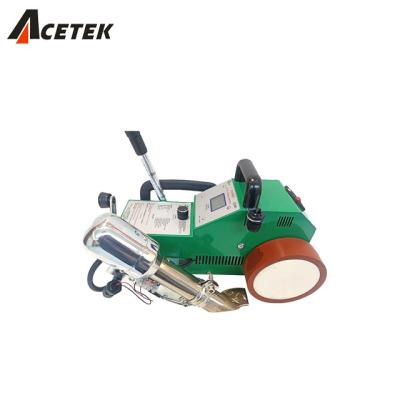 China 1800W 0.8m / Min PVC Hot Air Plastic Welding Machine For Flex Banner Seam for sale