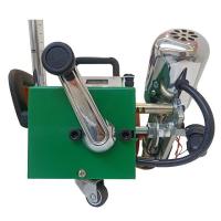 China 1800W 0.8m / Min PVC Hot Air Plastic Welding Machine For Flex Banner Seam for sale