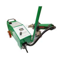 China Heat Gun AC220V Hot Air Tape Plastic Welding Machine 9.5m / Min For Flex Banner for sale