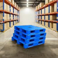 China Eco-friendly HDPE Material 4way Entry Spill Pallet for Logistic Transport Durable for sale