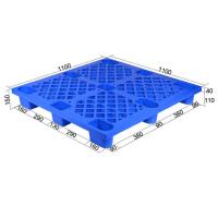 China Euro Pallet Single Faced Blue 1200x1000mm High Quality Cheap Export Pallet for sale