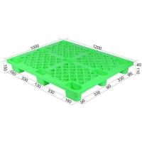 China HDPE Euro Pallet Light Duty 4-Way Nestable Recycled Grid 1200x1000mm for Export for sale