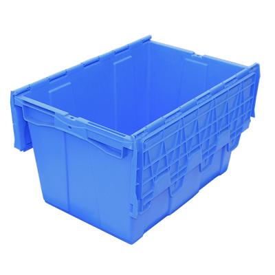 China Customizable Rectangular PP Box 600x400mm Heavy Duty Plastic Storage Container 40L-60L for sale