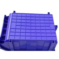 China Custom HDPE Plastic Packaging Box 180x120x80mm to 600x400x220mm for Industrial Storage for sale