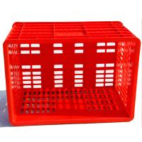 China Customize Surface Handling Plastic Turnover Crate for Transportation and Storage for sale