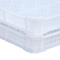 China Plastic Mesh Turnover Crate for Storage and Transportation Customize Surface Handling for sale