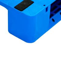 China Medical Use Smooth Surface Flat Plastic Pallet 1000x800x140mm High Load Capacity for sale