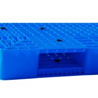 China Customized Logo 1200x1000 mm Single Side Europe Plastic Pallet for Eco-friendly Buyers for sale