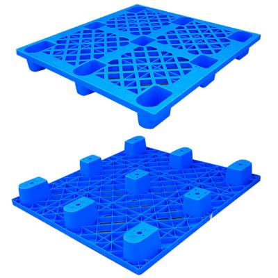 China Light Duty Euro Plastic Pallet 1200x1000mm Recycled Disposable One-Way Nestable for Export Shipping for sale
