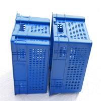 China Warehouse Manufacturer Industrial Container Stacking And Nesting Plastic Fruit Crate for sale