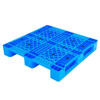 China Recycled Heavy Duty Plastic Euro Pallet 1200x1000mm with Steel Tubes for 4T Static Load for sale