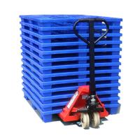 China 1200x1000x150mm Euro Plastic Pallet Light Duty 9 Legs for Shipping and Storage for sale