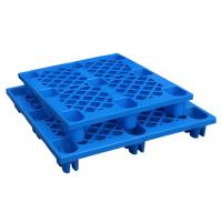 China 1200x1000x150mm Euro Plastic Pallet Light Duty 9 Legs for Shipping and Storage for sale