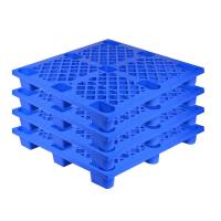 China 1200x1000x150mm Euro Plastic Pallet Light Duty 9 Legs for Shipping and Storage for sale