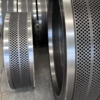 China Forging Pellet Machine Spare Parts 690mm Pellet Machine Ring Die for sale